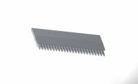 China 101.7mm Holes Distant Comb Pitch 8.466 Shopping Mall Moving Walk Aluminum Comb for sale
