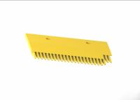 China CNAS Powder Coated  Escalator Floor Plate Escalator Comb Plate With Plastic Inserts for sale