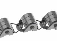 China Roller Newel  Escalator Handrail Guide Track Roller Chain Modulefor Alu Profile for sale