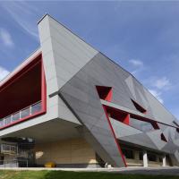 China Prefabricated Aluminum Wall Cladding Panel PVDF / Powder Coating For Building Decoration for sale