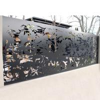 China Durable Aluminum Wall Cladding Panel Custom Engraved Perforated Sheet Metal Panels for sale