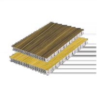 China HPL Aluminum Honeycomb Panel Imitated Wood Colors 5-50mm Thickness A2 Fireproof for sale