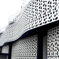 China Laser Cut Perforated Aluminum Sheets Custom Designs For Building Decoration for sale