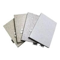 China Fireproof 3D Decorative Wall Panels Stone Treatment Aluminum Veneer Sheets for sale
