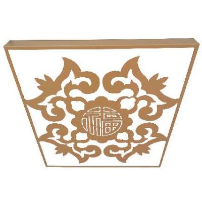 China PVDF Coated Aluminum Wall Cladding Panel 1.5-6mm Durable Engraved Patterns for sale