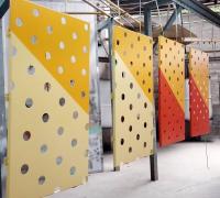 China Anodized / Powder Coated Customized Aluminum Panel Multiple Colors For Building Decoration for sale