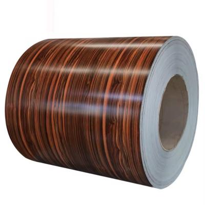 China Wooden Marble Color Coated Aluminum Roll 0.2mm-6.0mm for ACP for sale