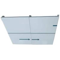 China Custom Corrugated Aluminum Panels for Suspension Ceiling 300-1250mm Width for sale