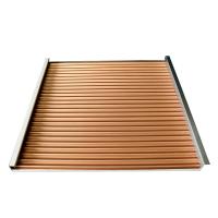 China Corrugated Aluminum Composite Panel 4mm-22mm for Wall Cladding and Ceiling for sale