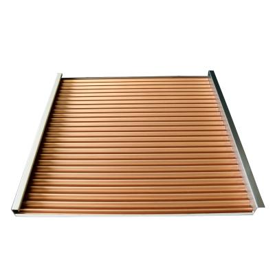 China Recyclable Corrugated Aluminum Roofing Sheets 0.4-3.0mm for Ceiling Wall Cladding for sale