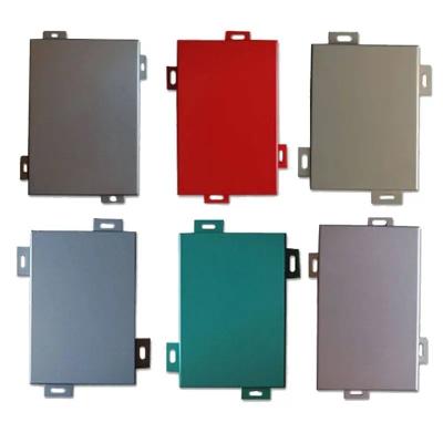 China Solid Aluminum Cladding Panels for Exterior Walls and Ceilings 2.0mm Thickness Custom Sizes for sale