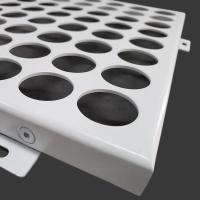 China Perforated Custom Aluminum Sheet Metal 0.5-5mm Thick ISO9001 Certified for Wall Cladding for sale