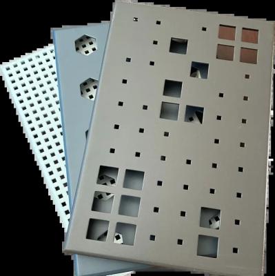China Indoor Perforated Aluminum Sheets 0.5mm-10mm Thickness Corrosion Resistant Custom Sizes for sale