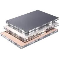 China Customized Aluminum Honeycomb Sandwich Panel 6mm 25mm for Exterior Wall Cladding for sale