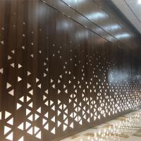 China Weather-proof Aluminum Wall Cladding Panel With Custom Patters For Curtain Wall Cladding And Decoration for sale