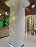 China Customized Perforated Aluminum Panel 3mm for Building Facade Curtain Wall Cladding for sale