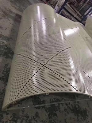 China Customized Perforated Aluminum Wall Panels 0.5-5mm Thick for Exterior Cladding for sale