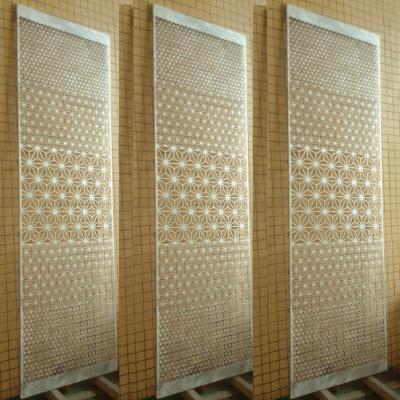 China Perforated Aluminium Curtain Wall Cladding Panel For Building Screen Decoration for sale