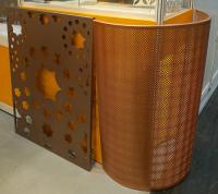 China PVDF Coated Imitated Stone Aluminum Wall Cladding Panel 2.5mm 3.0mm for Decoration for sale