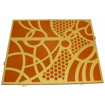 China Decorative Patterned Aluminum Panel For Rainscree Wall Covering And Decoration for sale