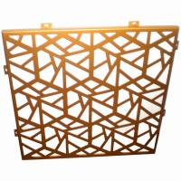 China Aluminum Carved Panel Outdoor Metal Panel Curtain Wall Facade for sale
