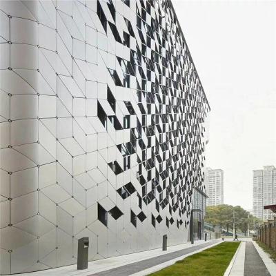 China New Design Wooden Look Aluminum Wall Panel for sale