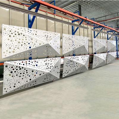 China A1100 A3003 Perforated Aluminum Sheet 1.5mm 5.0mm for Building Facade Decoration for sale
