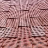 China 6m Long Perforated Aluminum Sheet 2mm Thick Custom Wave Design Facade Decoration Panel for sale