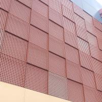 China Weather-proof Aluminum Sheets With Custom Perforations For Exterior Wall Decoration for sale