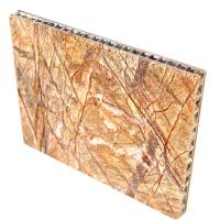 China Stone Marble Granite Aluminium Honeycomb Composite Panels For Wall Cladding And Decoration for sale