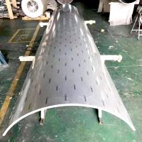 China Maximum Size 2mx12m Aluminium Honeycomb Composite Panel For Quick Curtain Wall Cladding and Decoration for sale