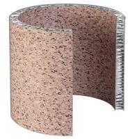 China Aluminum Honeycomb Panel A2 Fire Rated 5-200mm Thickness Custom Wood Marble Colors for sale