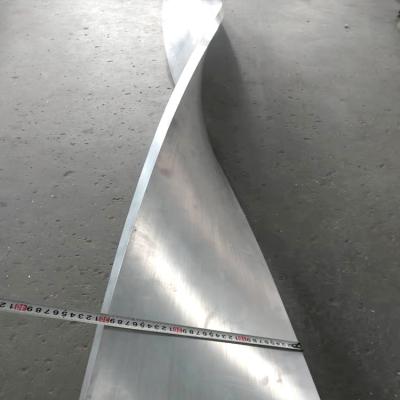 China Customized Hyperbolic Aluminum Cladding Panels 2.0mm Thickness for Building Decoration for sale