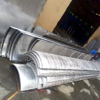 China Semi-circle Curved Aluminum Cladding Panels 2mm Thickness for Building Pillar Envelope and Decoration for sale