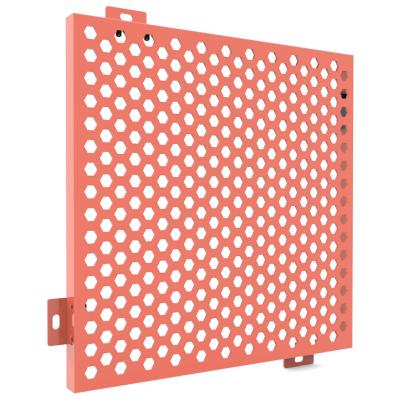 China Perforated Aluminum Cladding Panels 2mm Thick for Curtain Wall Facade Decoration for sale