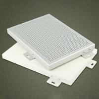 China Perforated Aluminum Cladding Panels 2mm Thickness for Curtain Wall Ceiling Decoration for sale