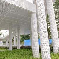 China 1.5mm To 5.0mm Perforated Aluminium Cladding Panels For Architectural Facade Decoration for sale