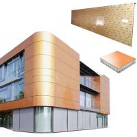 China Lightweight Aluminum Honeycomb Sandwich Panel 4.5-7.5kg/m2 for Building Facade and Signboard for sale