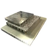 China Embossed Aluminum Honeycomb Composite Panel 5mm to 50mm Thickness for Floor Application for sale