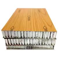 China Wooden Color Aluminum Honeycomb Panel 5mm-200mm for Noise Reduction for sale