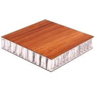 China Wooden Color Aluminum Honeycomb Panel 5mm-200mm for Noise Reduction for sale