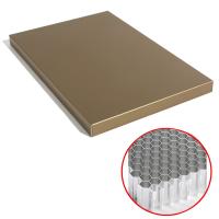 China Aluminum Honeycomb Wall Panel 5mm to 200mm Thick Lightweight 4.5-7.5kg/m2 for Building Facade for sale