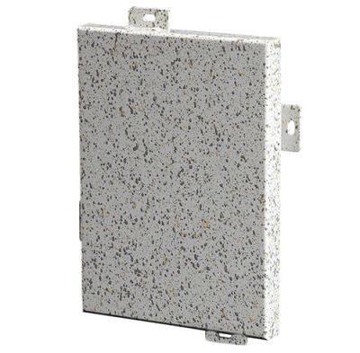 China Custom Aluminum Cladding Panels 2mm 3mm for Exterior Wall Decoration Stone Marble Color for sale