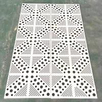China Custom Perforated Aluminum Panel 1.5mm-4.0mm for Curtain Wall Ceiling Decoration for sale