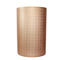 China Semi-circle Curved Aluminum Wall Panels Customized For Column Cladding And Decoration for sale