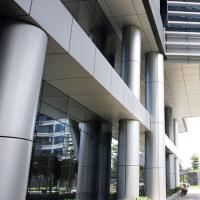 China Light Weight Durable Aluminum Panels  For Building Facade And Canopy Envelope Decoration for sale
