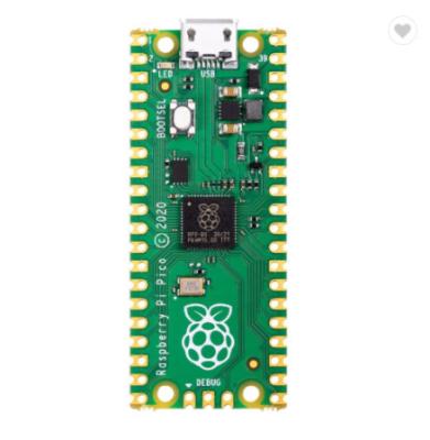 China 264KB SRAM 2 SPI Raspberry Pi Microcontroller RP2040 Development Board for sale