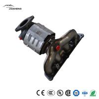 China Hyundai IX35 Branch Pipe Auto Catalytic Converter 409 Stainless Steel Direct Fit for sale