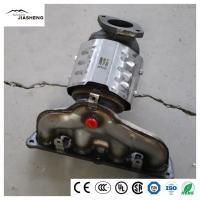 China Hyundai IX35 Branch Pipe Auto Catalytic Converter 409 Stainless Steel Direct Fit for sale