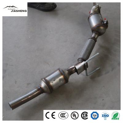 China Volkswagen Jetta Euro IV V Catalytic Converter 409 Stainless Steel Direct Fit for sale